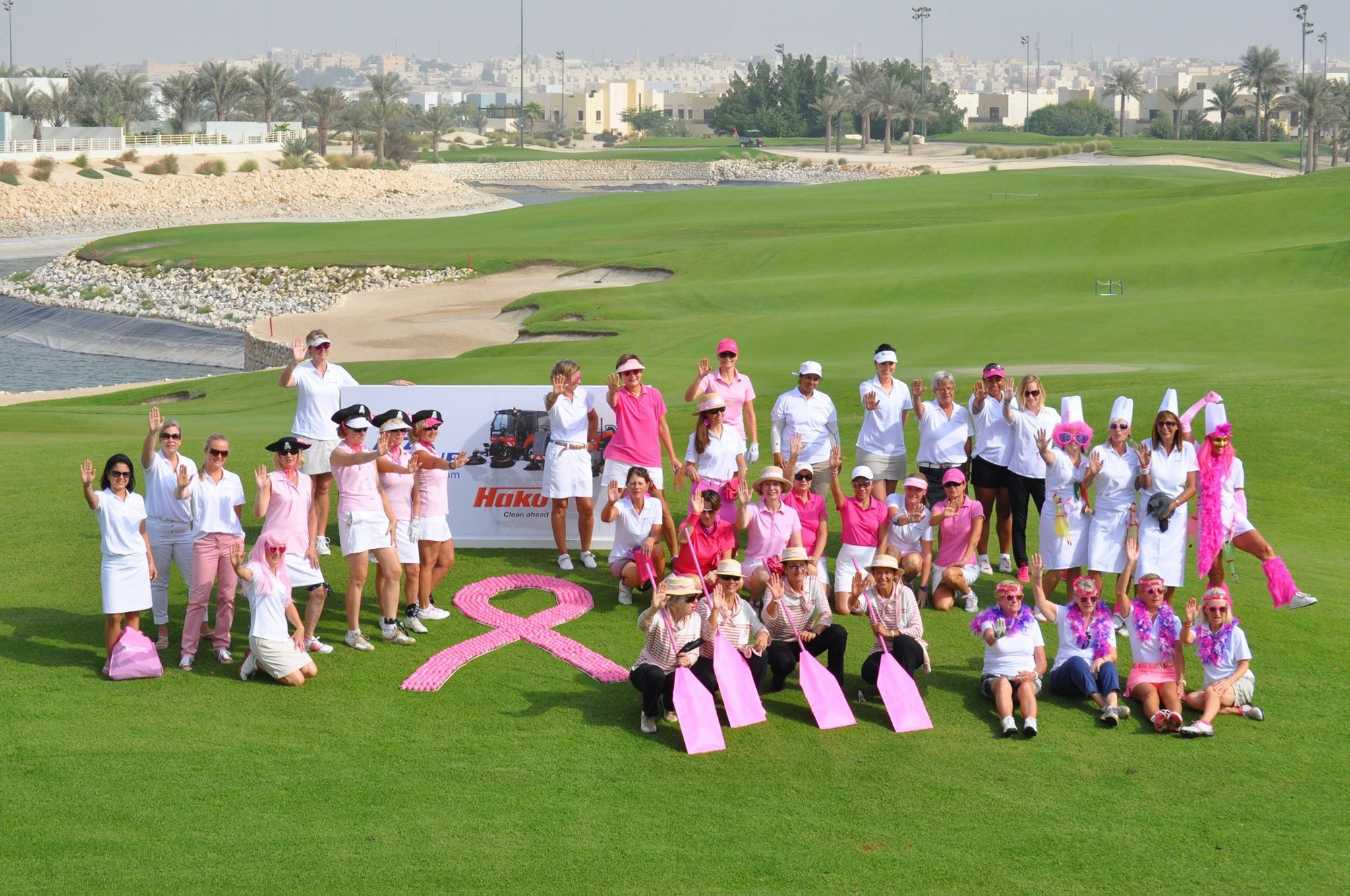 Think Pink Bahrain Charity Golf Day > Reza